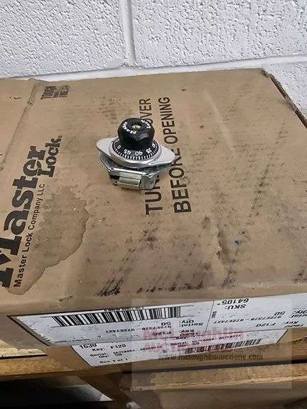 2 Boxes Master Lock 1630 Combination Padlocks - McLaughlin Auctioneers ...