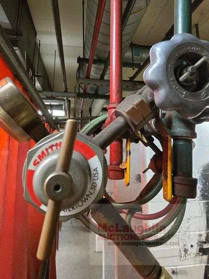 Smith Gas Regulator, Dual Pressure Gauges, Model 530A, Made in USA ...