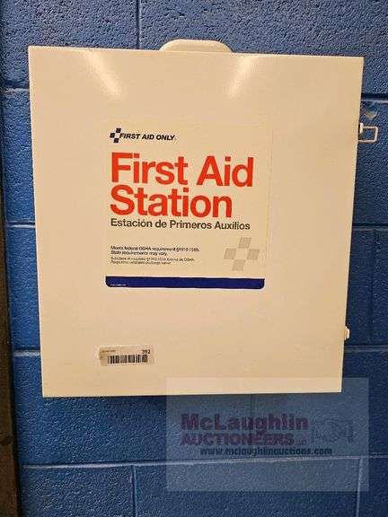 First Aid Only First Aid Station, Model 90732, 94 Pieces, Wall-Mount ...