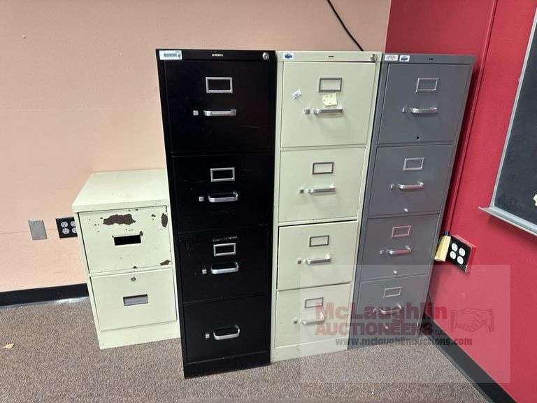 Metal Filing Cabinets - McLaughlin Auctioneers, LLC- mc-bid.com