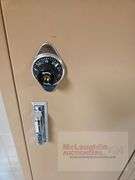 Beige Steel School Lockers, 20 Units, Built-in Combination Lock 2-269 ...