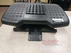 Kantek ORG600 Adjustable Footrest, Black, Textured Surface - McLaughlin ...