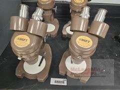 4 Swift Stereo 10 Illuminated Stereo Microscope, Brown, 2X Objective ...