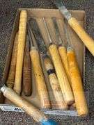 Woodturning Chisels - McLaughlin Auctioneers, LLC- mc-bid.com