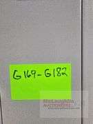 School Lockers, Metal, Built-in Combination Lock, G169-G182 - McLaughlin Auctioneers, LLC- mc ...