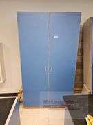 Blue Modular Storage Cabinet - McLaughlin Auctioneers, LLC- mc-bid.com