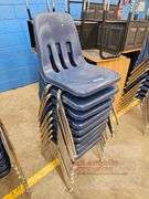 Virco 9000 Series Stackable Chairs - McLaughlin Auctioneers, LLC- mc ...