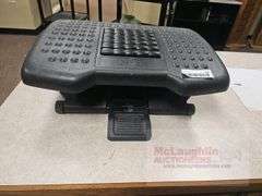 Kantek ORG600 Adjustable Footrest, Black, Textured Surface - McLaughlin ...