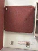 Office Cubicle Set with Desk, Chair, Storage, Partition and Pinboard ...