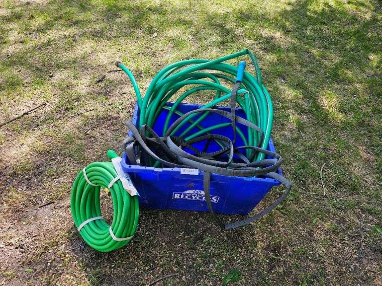 Multiple Garden Hoses, Green & Black, Standard Fittings - McLaughlin ...