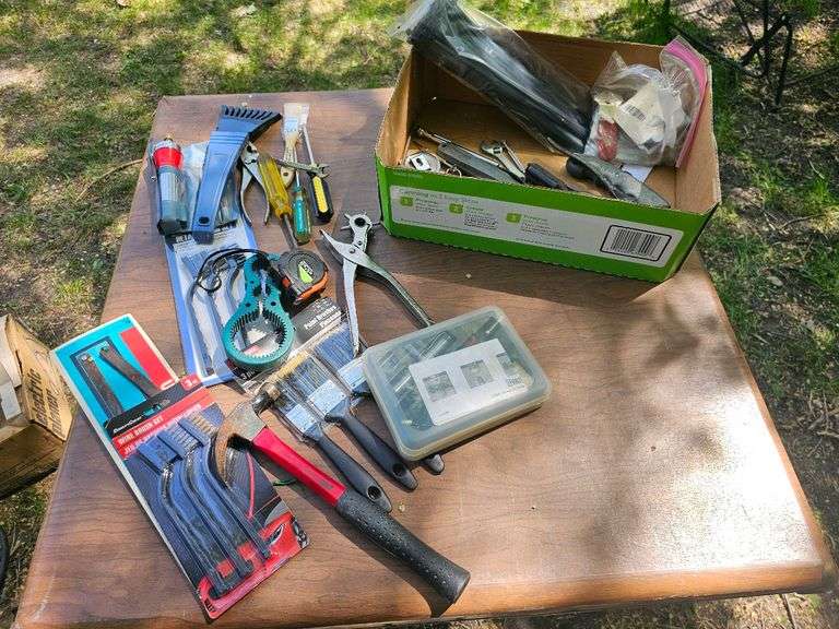 Comprehensive Hand Tools Collection with Hammers, Pliers, Wrenches and ...