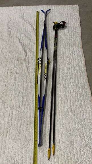 Atomic RC48 Graphite Composite Cross-Country Skis and Poles ...
