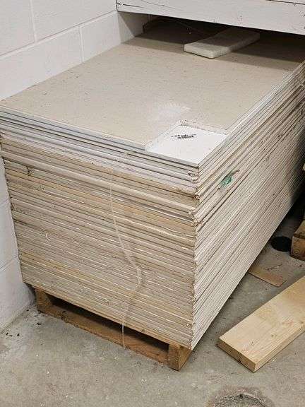 Fireproof Drywall Sheets - McLaughlin Auctioneers, LLC- mc-bid.com