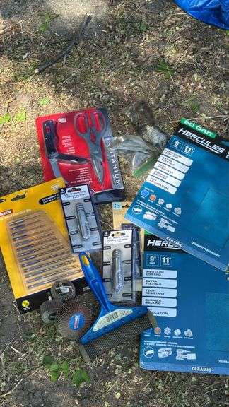 Hercules Multi-Tools Set with 13 Drill Bits, 5 Sanding Sheets, Scissors and More - McLaughlin ...