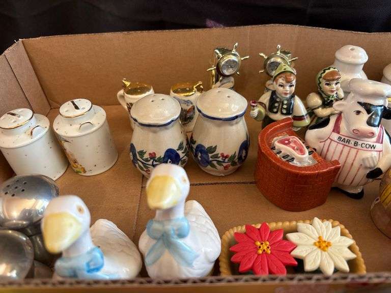 Ceramic Salt and Pepper Shaker Collection, Various Designs - McLaughlin ...