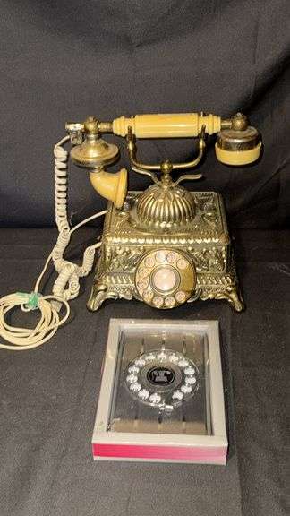 Vintage Western Electric 202 Rotary Dial Telephone & Address Book ...