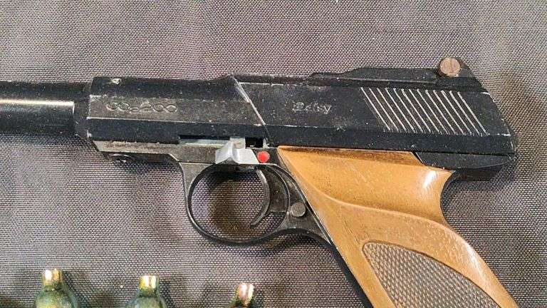 Daisy Model 200 CO2 Air Pistol, .177 Caliber, Includes CO2 Cartridges ...