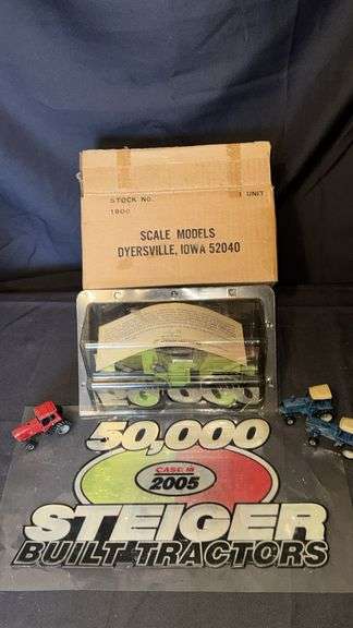 Steiger Die-Cast Model Tractors, Scale Models 2005, Original Packaging ...