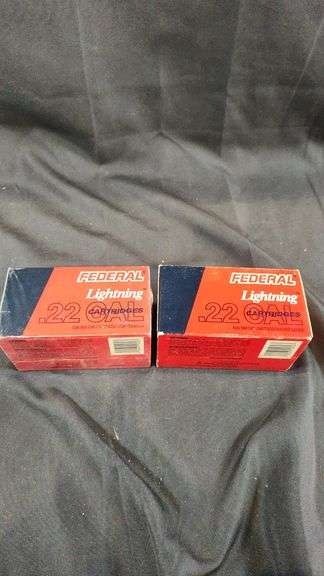 Federal Lightning .22 Long Rifle Rimfire Ammunition, 500 Rounds (2 ...