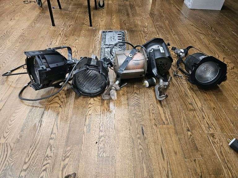 Stage Lighting Equipment, Multiple Fixtures, Corded Electric ...