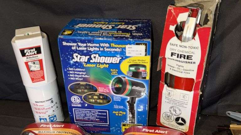 First Alert Smoke & Fire Alarms, Carbon Monoxide Alarm, Star Shower ...