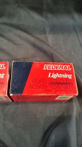 Federal Lightning .22 Long Rifle Rimfire Ammunition, 500 Rounds (2 ...