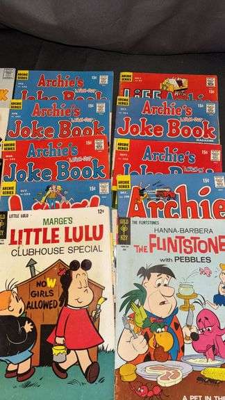 Vintage Comic Book Collection - Little Lulu, Mickey Mouse, Archie, The ...