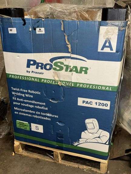 Prostar coated Welding Wire - McLaughlin Auctioneers, LLC- mc-bid.com