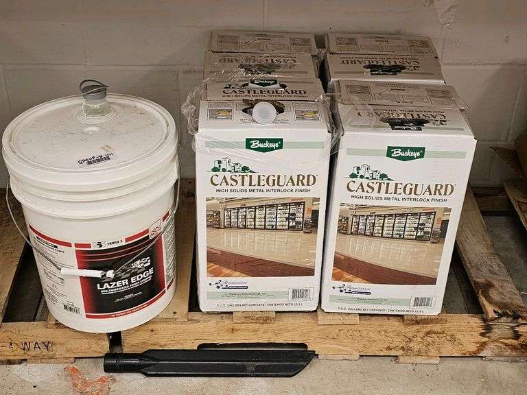 Buckeye CASTLEGUARD High Solids Metal Interlock Finish, 5 gal & 1 gal ...