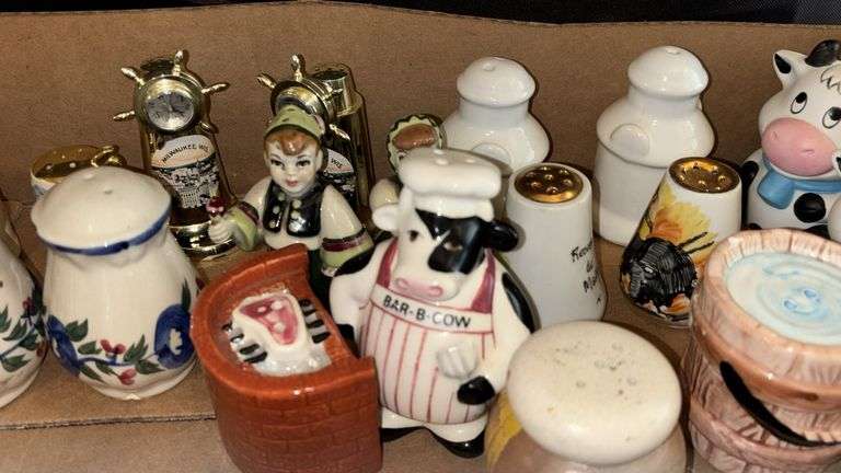 Ceramic Salt and Pepper Shaker Collection, Various Designs - McLaughlin ...