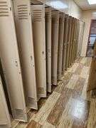 Beige Metal School Lockers, Key Lock, Wall-Mounted - McLaughlin ...