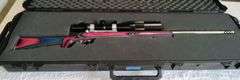 Custom 6mm Dasher Rifle, with Nightforce 12-42x56 Scope, Laminated ...