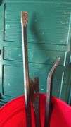 Set of Metal Pry Bars with Nail Puller Slot, Various Sizes - McLaughlin ...