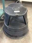 Cramer Kik-Step Kick Stool, Black, 300 lbs Capacity - McLaughlin ...