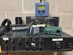 TOA 700 Series Amplifier A-712, Samson Stage 55 Receiver, Intercom ...