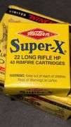 Winchester Super-X 22LR Power-Point 40GR 222 Rounds, Limited Edition ...