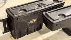 Swing Case Truck Bed Storage Boxes, Black, Lockable, Weather Resistant ...