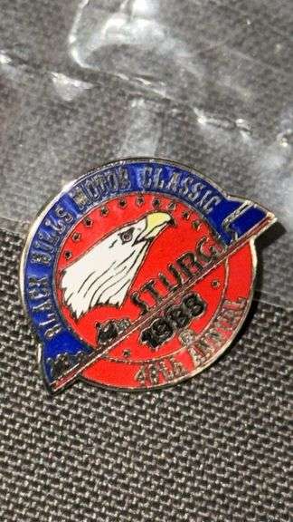 Sturgis Motorcycle Rally Pins 1990-2000, Black Hills Motor Classic ...