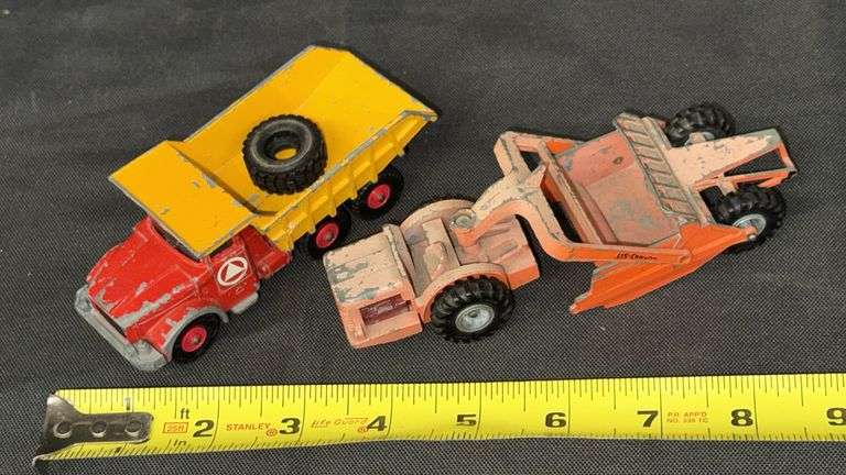 Lesney Matchbox King Size Scammell Contractor & Allis-Chalmers Motor ...
