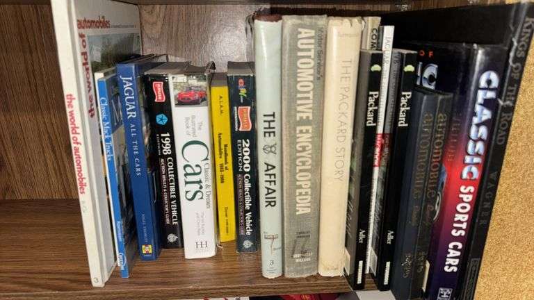 Automotive Book Collection: Classic Cars, Automotive Encyclopedia ...