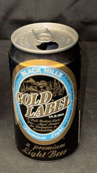 Black Hills Gold Label Light Beer, Schlitz Malt Liquor, Swing Barrel ...