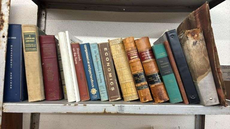 Economics and Business Law Vintage Book Collection, Hardcover, English ...