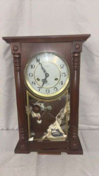 CAMER 31 Day Mechanical Wall Clock - McLaughlin Auctioneers, LLC- mc ...