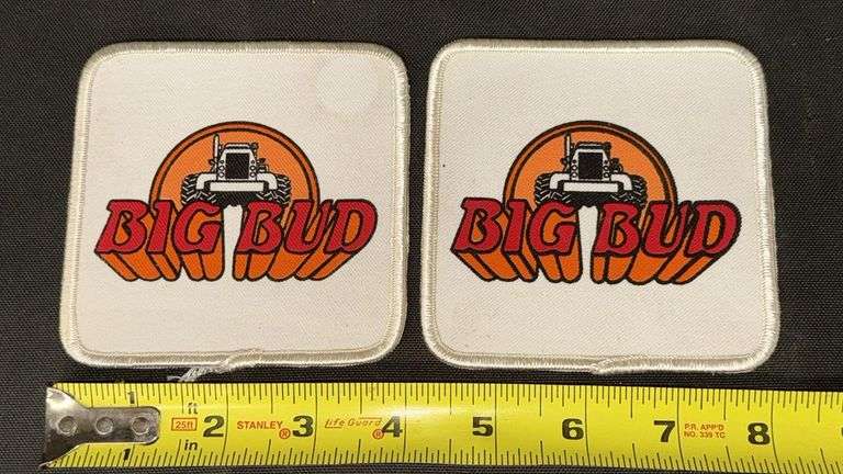 Big Bud Cloth Patch, Sew-on, Big Bud Tractor Logo Design - McLaughlin ...
