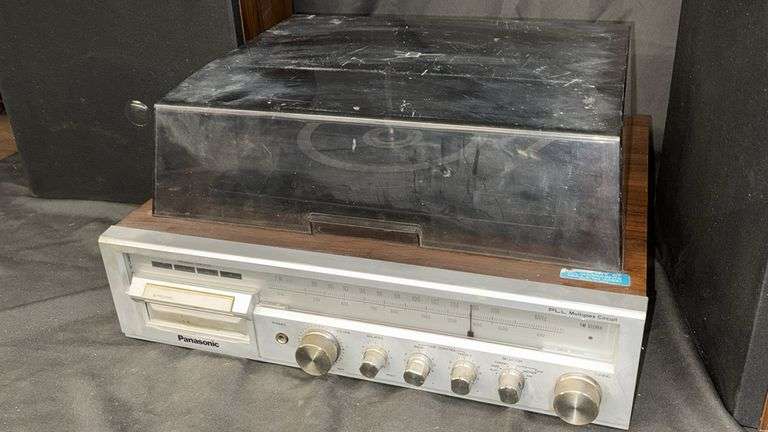 Panasonic Stereo System with Record Player, SB-280 Speakers, # ...