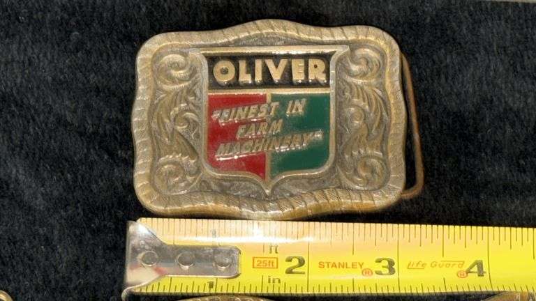 Oliver Hart-Parr Collector Belt Buckles & Cap, Tractor-Themed ...
