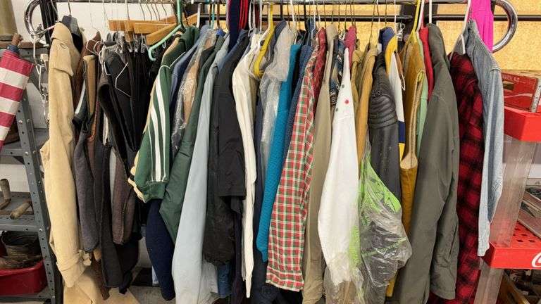 Multi-Brand Vintage Clothing Lot, Jackets, Shirts, Vests, Ralph Lauren ...