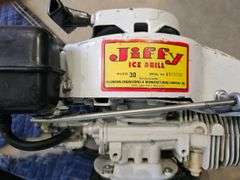 Jiffy Model 30 Ice Auger, Tecumseh AV520 Engine, Serial No. 815153 ...