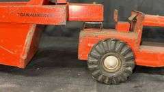 Tournarocker Vintage Red Metal Toy Dump Truck - McLaughlin Auctioneers ...