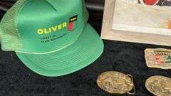 Oliver Hart-Parr Collector Belt Buckles & Cap, Tractor-Themed ...